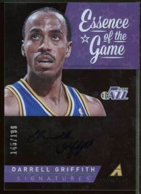 Darrell Griffith Card 2013-14 Pinnacle Essence of the Game Autographs ...