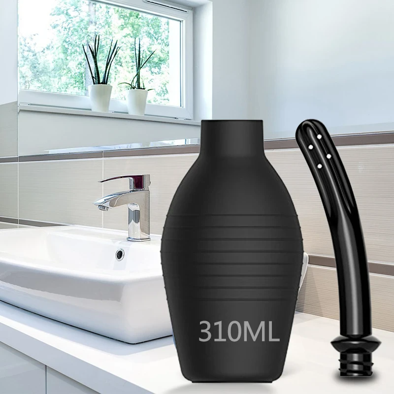 310ml Anal Vaginal Bulb Douche Colonic Irrigation Rubber Enema Bag ...