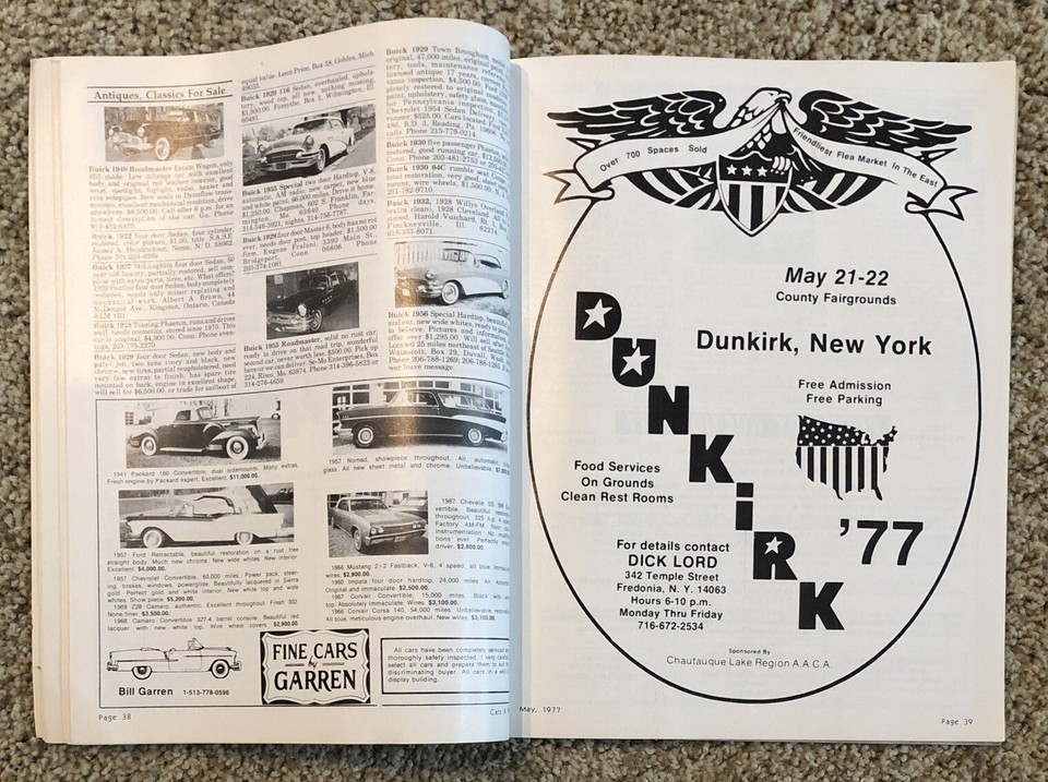 4- Cars & Parts Magazines 1976 & 1977 info on 50s & 60s for the Car ...
