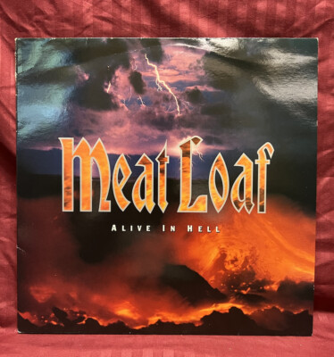 Rare NM Vinyl Record LP Meat Loaf Alive in Hell PMLP 7002 33 1/3RPM UK ...