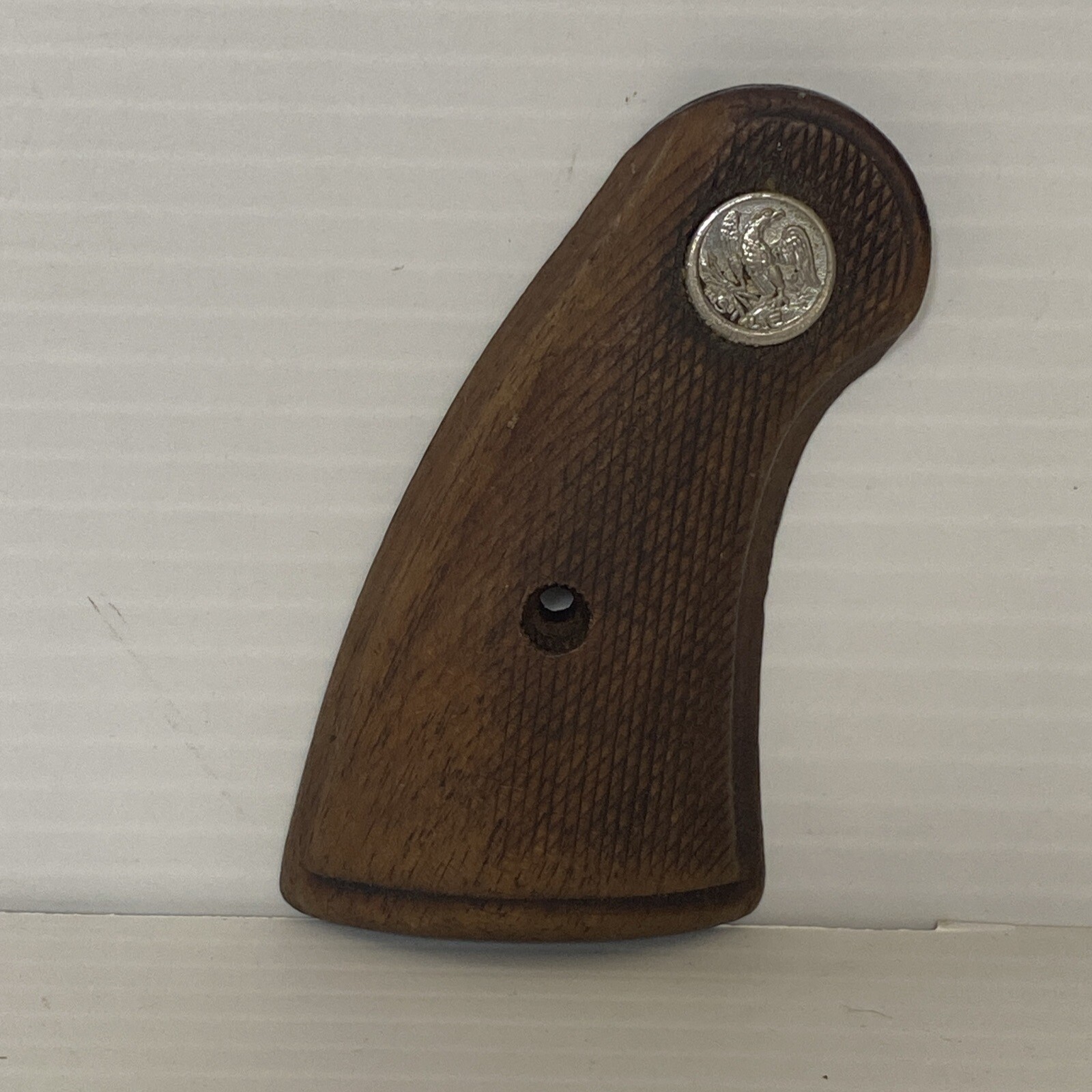 Vintage / Antique Gun Grips Sile Walnut Grips With Eagle Coin Marks | eBay