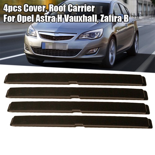 4pcs Vauxhall Opel Astra H Roof Rail Cover Replacement Trim Rack INC ...