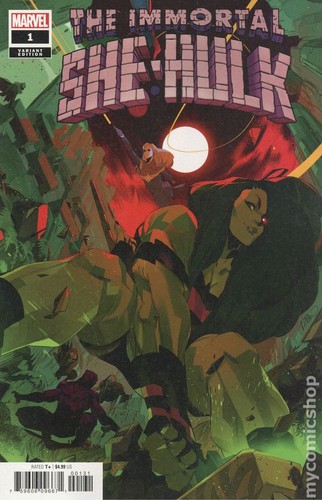 Immortal She-Hulk 1B Di Meo Variant FN 2020 Stock Image | eBay