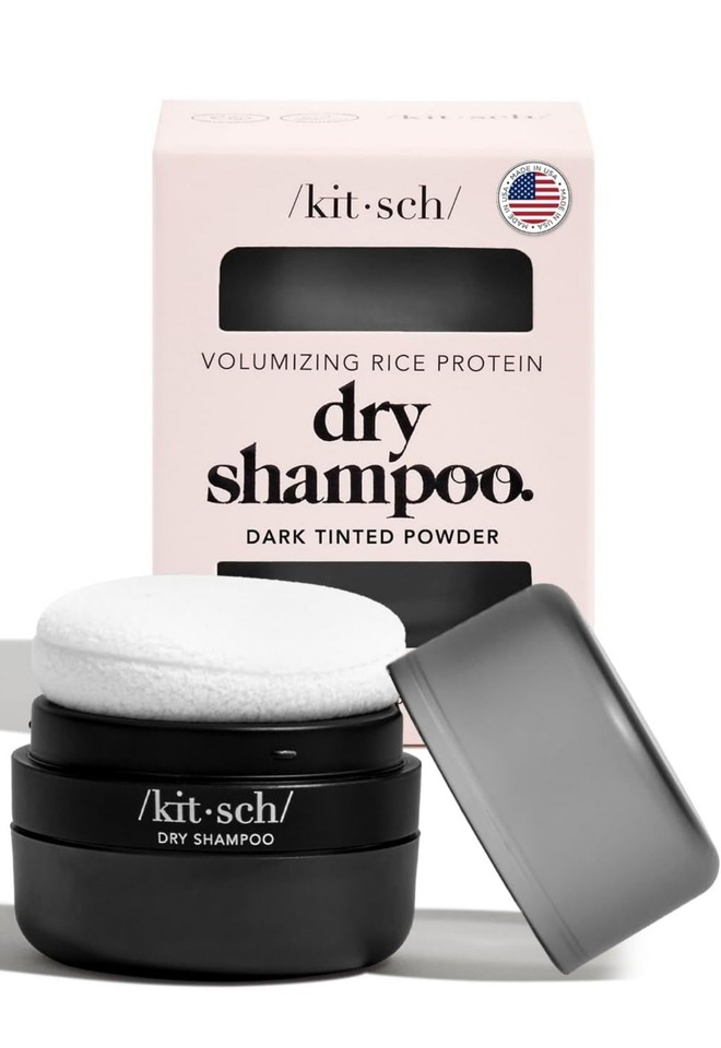 Kitsch Dry Shampoo Powder with Rice Protein for Women & Men - Unscented ...