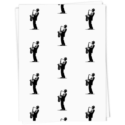 'Saxophone Player' Gift Wrap / Wrapping Paper / Gift Tags (GI057381) | eBay
