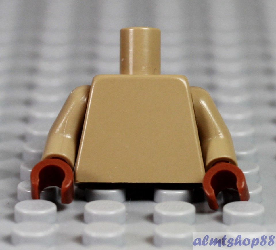 LEGO - Minifigure Torso Plain - PICK YOUR COLOR - Solid Monochrome ...