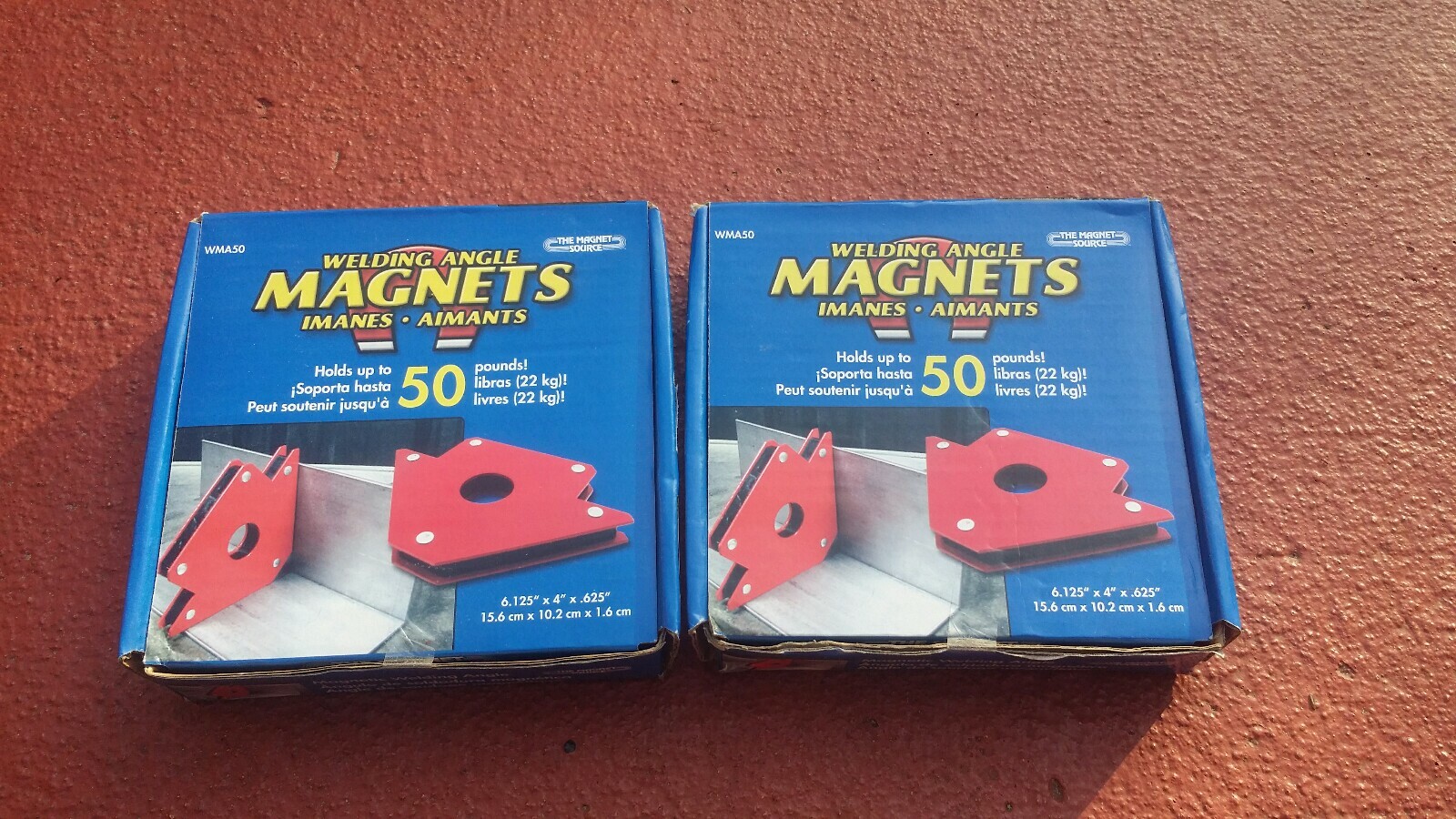 Welding Magnets WMA50 Set Of 2 The Magnet Source New In Box | eBay