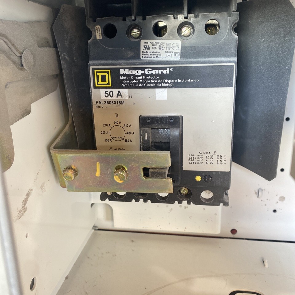 Square D Model 6 12” Feeder Bucket 50 Amp FAL3605016M w/ Door | eBay