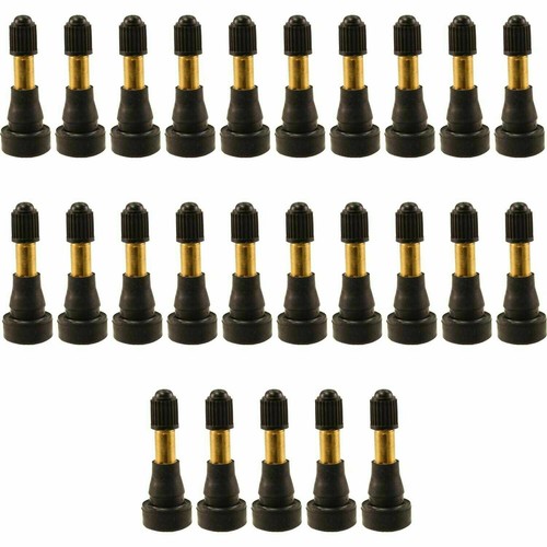 100 PC TR-600 HP TR600HP HIGH PRESSURE SNAP-IN TIRE WHEEL VALVE STEMS ...