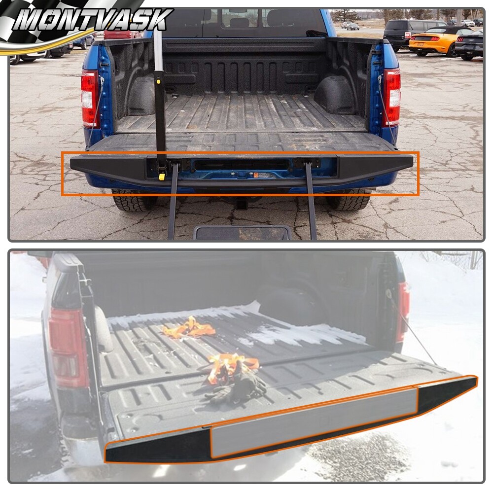 Fit For 2015 2016 2017 2018 FORD F-150 Tailgate Molding Trim Upper Flex ...
