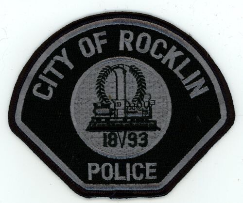 CALIFORNIA CA ROCKLIN POLICE SUBDUED SWAT STYLE NICE SHOULDER PATCH ...