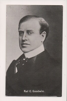 Vintage Postcard Nathaniel Carl Goodwin American actor and vaudevillian ...
