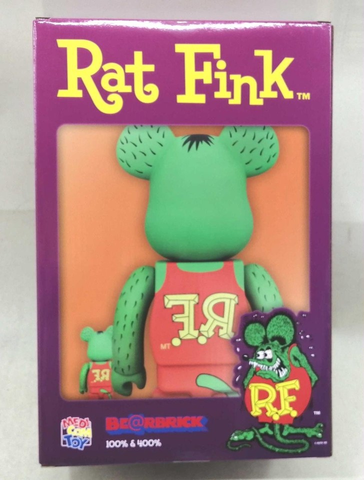 Medicom Toy Rat Fink 100 400 Be Rbrick | eBay