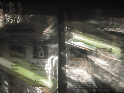 Vintage Tim Burton FRANKENWEENIE glow sticks MIB Subway 2 packs | eBay