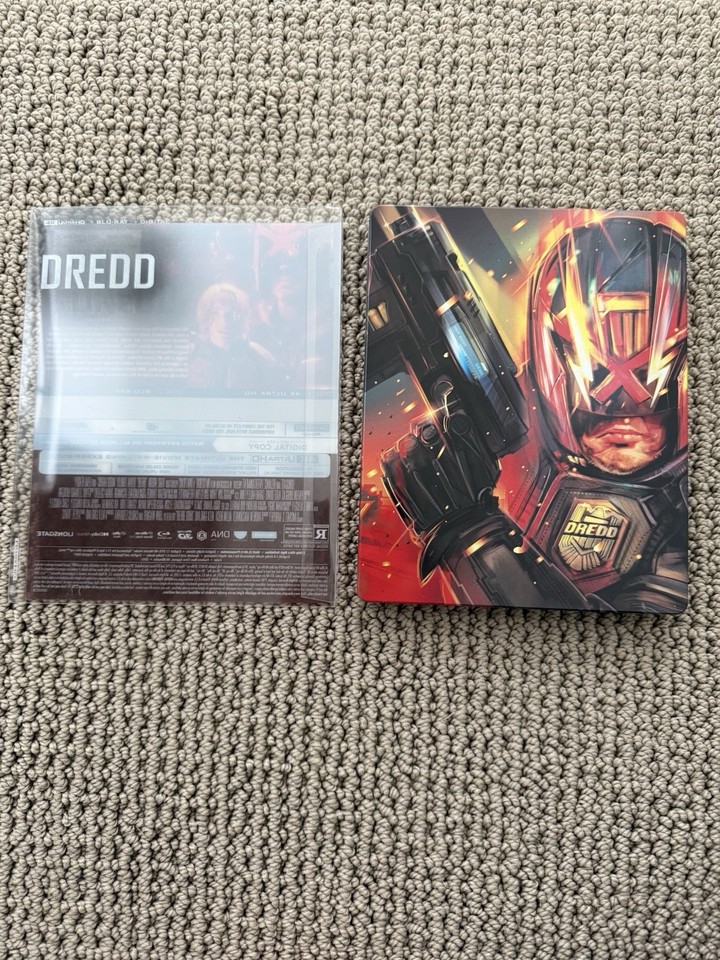 Dredd 4K Steelbook Ultra HD Blu-ray Digital | eBay