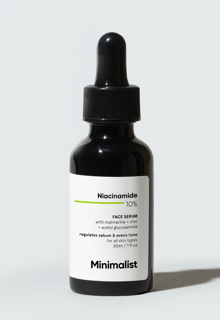 Minimalist Niacinamide Serum For reducing sebum & pores, and even skin ...