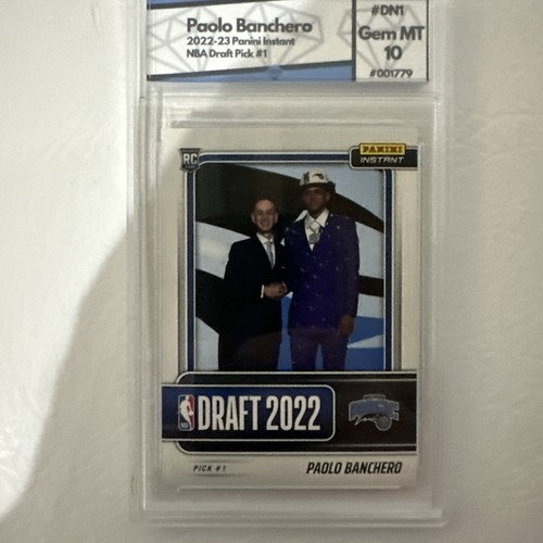 2022-23 Panini Instant - Draft Night 2022 Paolo Banchero #DN1 /1690 (RC ...