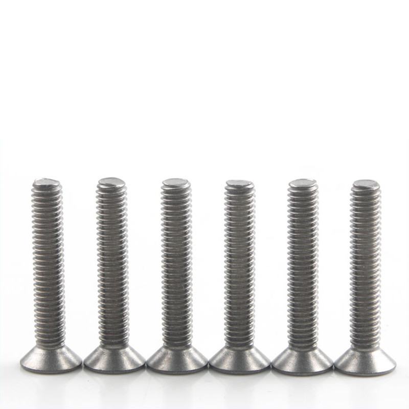 Screws Titanium Countersink 0 1/8x0 23/32in 6 Piece kyosho S33018HT ...
