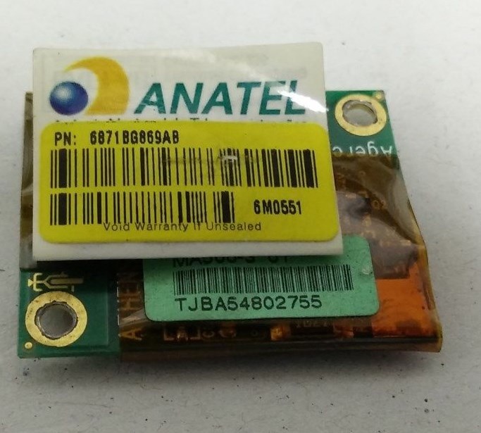 Agere Athens System AM2 (LG 6871BG69AB) Internal Modem Card 56K | eBay