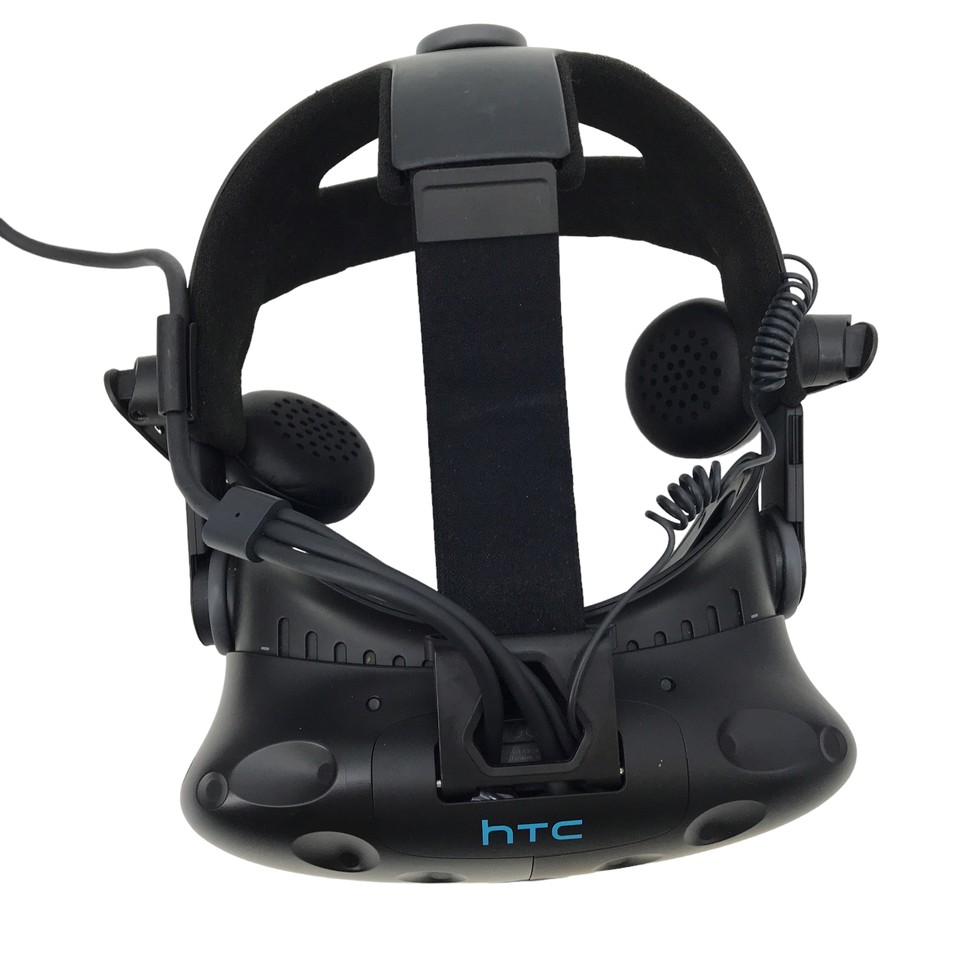 READ HTC Vive VR Headset w/ Audio Headband Black #IS3857 | eBay