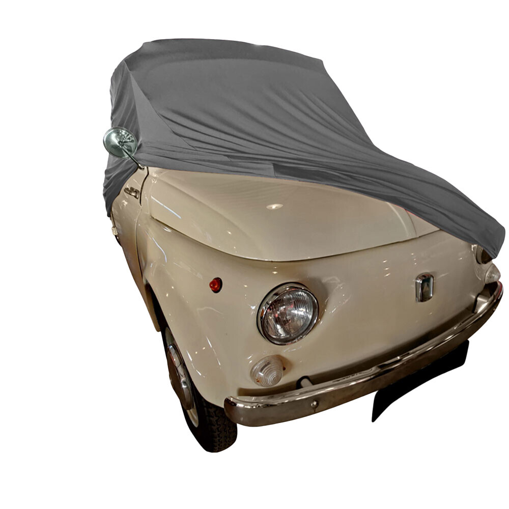 Indoor car cover fits Fiat 500 Giardiniera bespoke Stuttgart Grey cover ...
