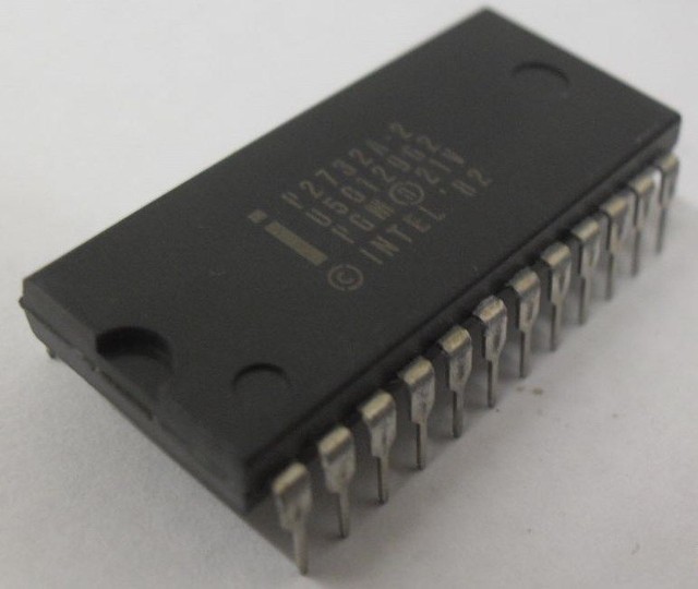 INTEL P2732A IC CHIP OTP EPROM 32K 4KX8 DIP 24PIN Collectable NOS old ...
