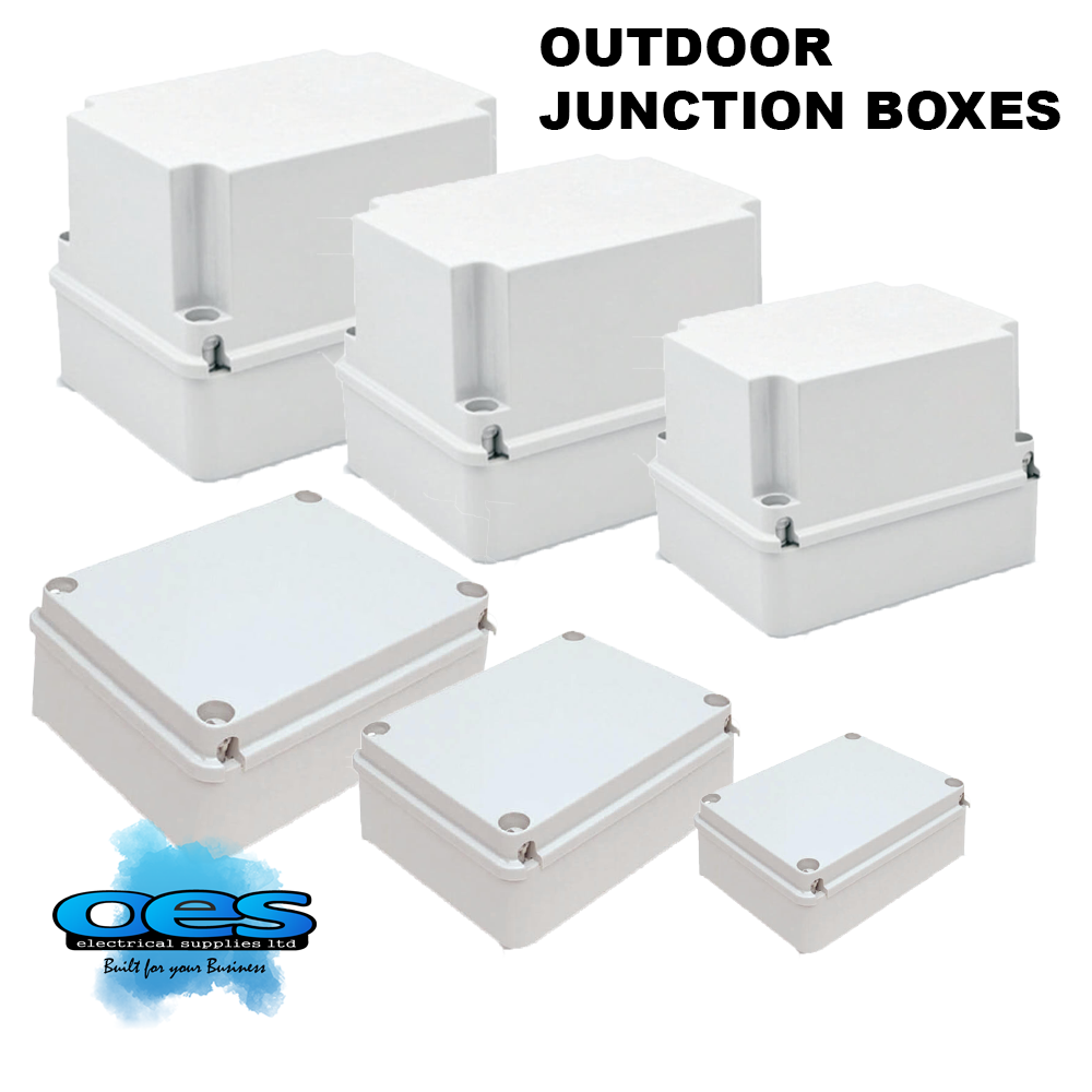 OUTDOOR WATERPROOF PVC ADAPTABLE JUNCTION BOX IP55-67 ENCLOSURE INDOOR ...