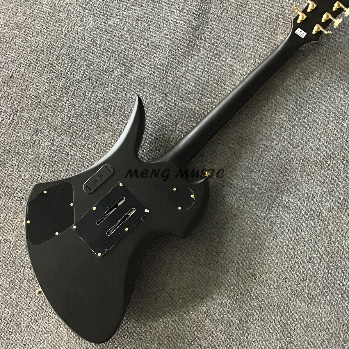 6-String Strange Shape Mockingbird Electric Guitar With Yellow Binding ...