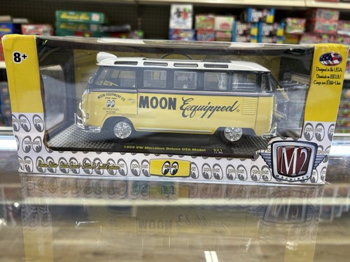 MOON EQUIPPED 1959 VW MICROBUS DELUXE USA MODEL CAR | eBay