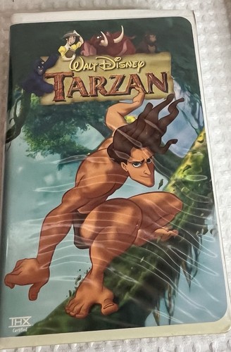 Lot Of 6 VHS Tapes Disney Tarzan A Bugs Life Lilo & Stitch Robin Hood ...