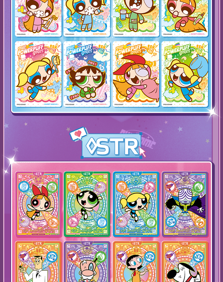 Kayou The Powerpuff Girls Collection Card Sealed Booster Box Random 1 ...