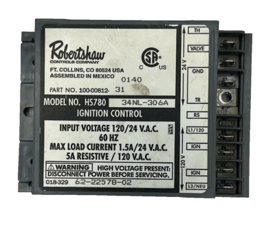 34NL-306A GUARANTEED WORKING TESTED GOOD Furnace Ignition Control ...
