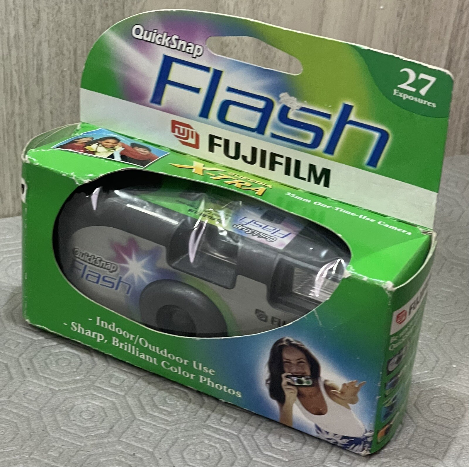 Fujifilm QuickSnap Flash 1000 35mm Single Use Film Camera for sale ...
