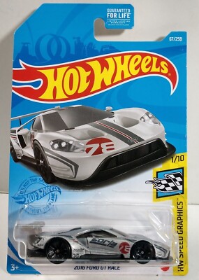 Hot Wheels - '16 Ford GT Race, HW Speed Graphics 1/10 | eBay