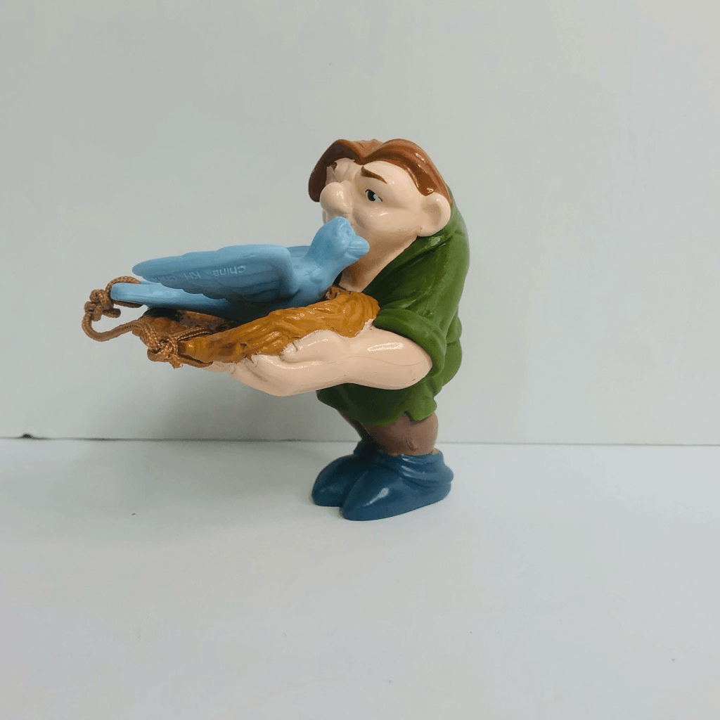 vintage disney hunchback of notre dame quasimodo bird catcher toy ...