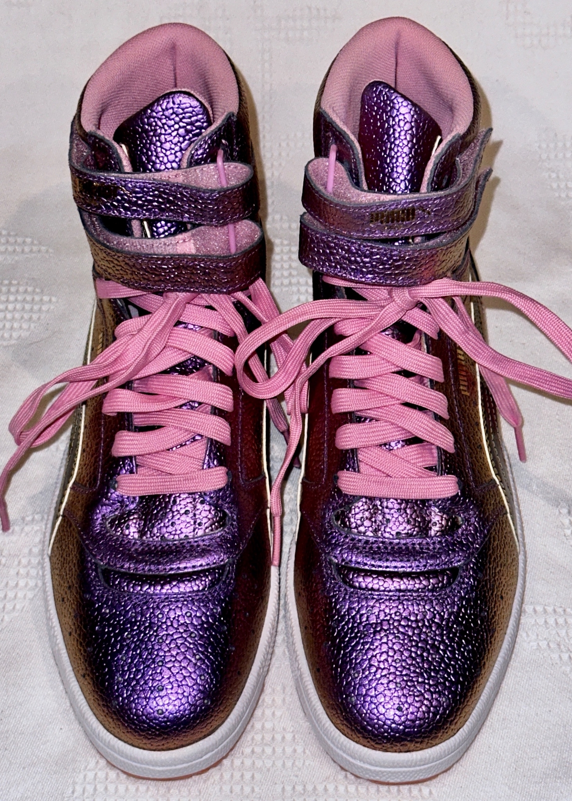 PUMA Sky 2 High Reset Prism Pink High Top Casual Lifestyle Shoes NEW ...