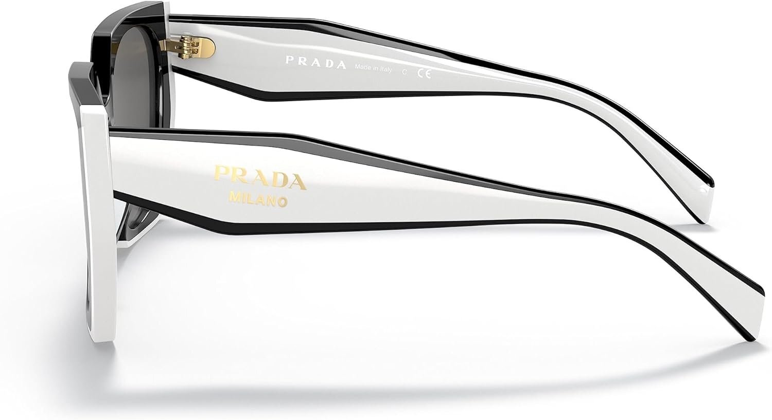 PRADA PR15WS 09Q5S0 54MM Black Talc Dark Grey Women's Sunglasses ...