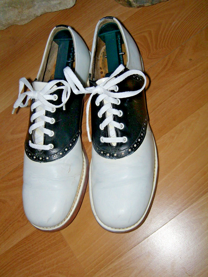 Vintage Spalding Saddle Shoes US wms 9 N | eBay
