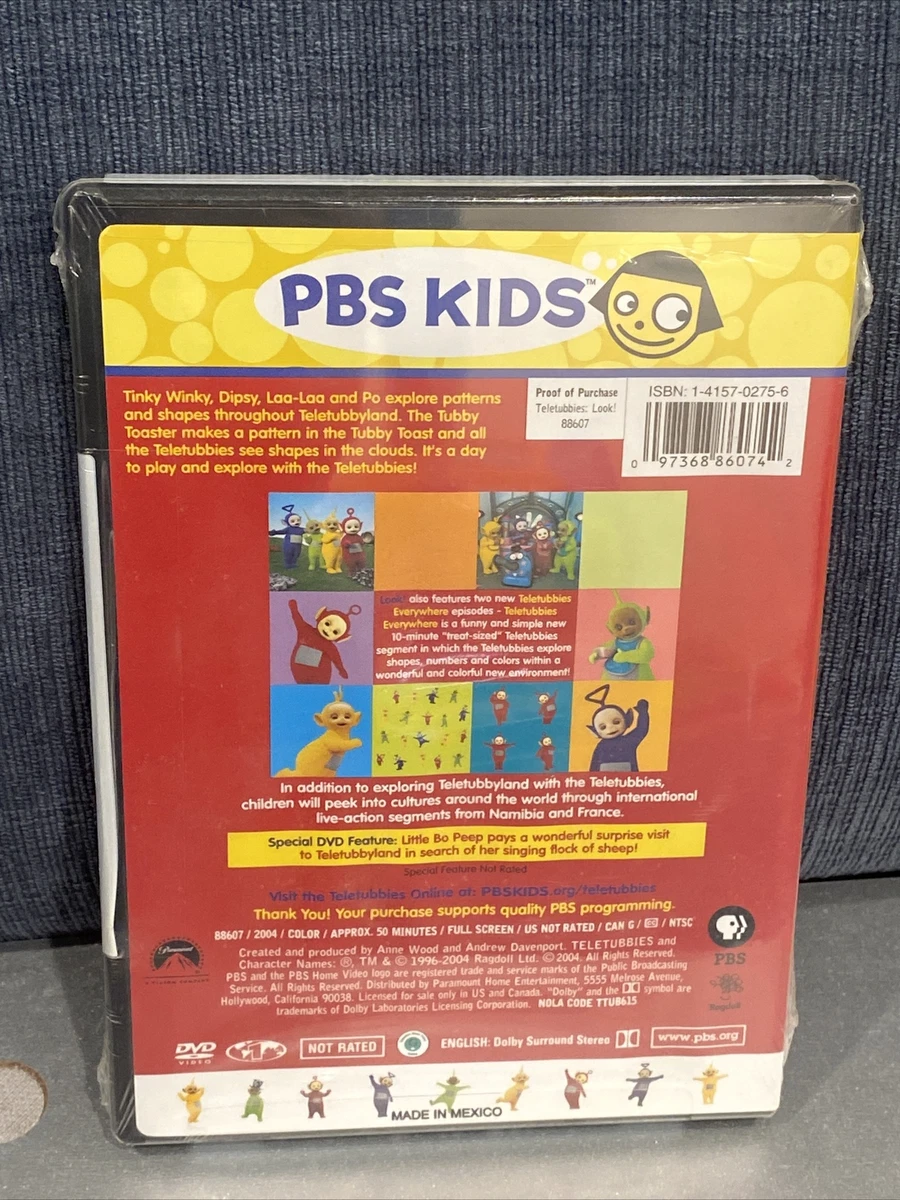Teletubbies Look Dvd Menu