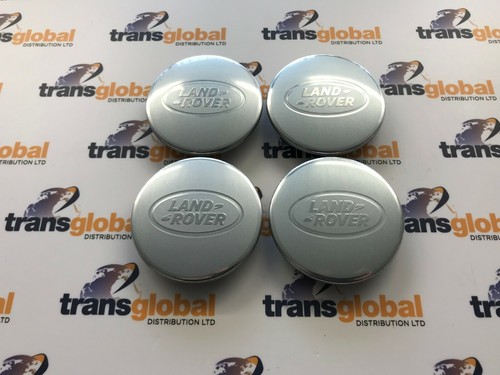 Land Rover 63mm Satin Aluminium Centre Cap x4 - Genuine - LR069900 | eBay