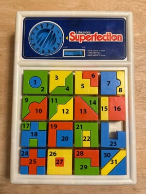 Superfection Game Individual Replacement Shapes Lakeside 1975 You Pick ...