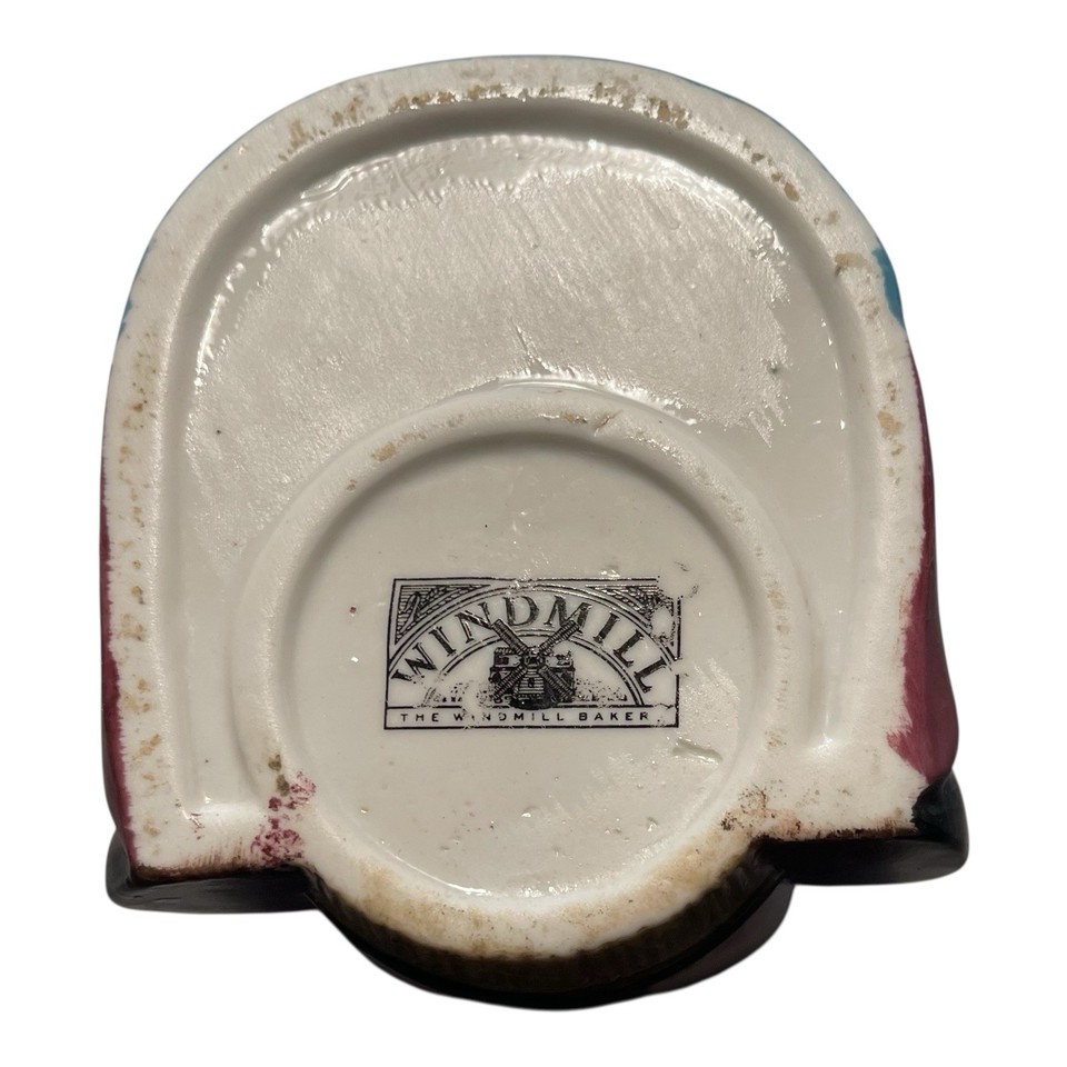 Vintage Windy Miller Lidded Jam Pot Camberwick Green Windmill Bakery ...