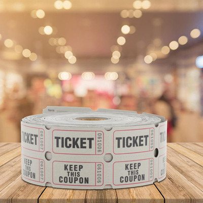 Raffle Tickets Roll Queue Number Tickets Venue Lottery Tickets | eBay ...