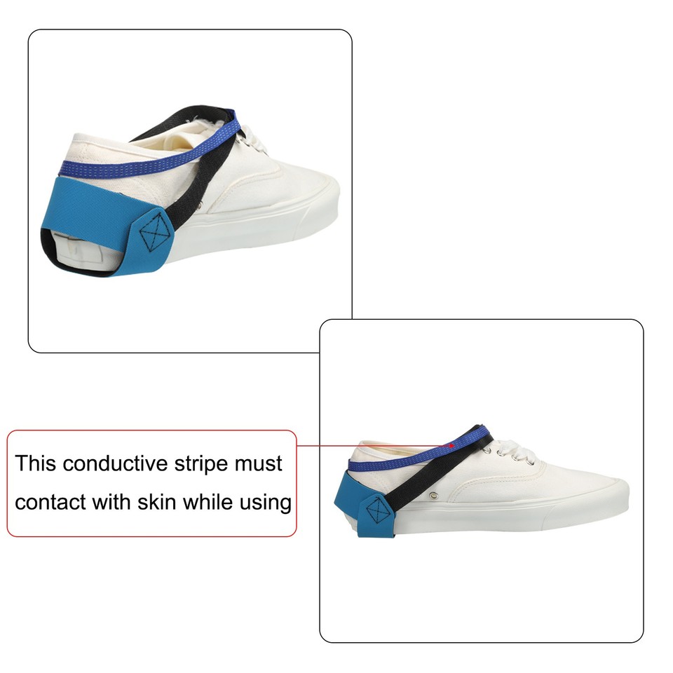 10 x ESD Anti Static Foot Heel Straps Anti Static Wrist Strap Band ...