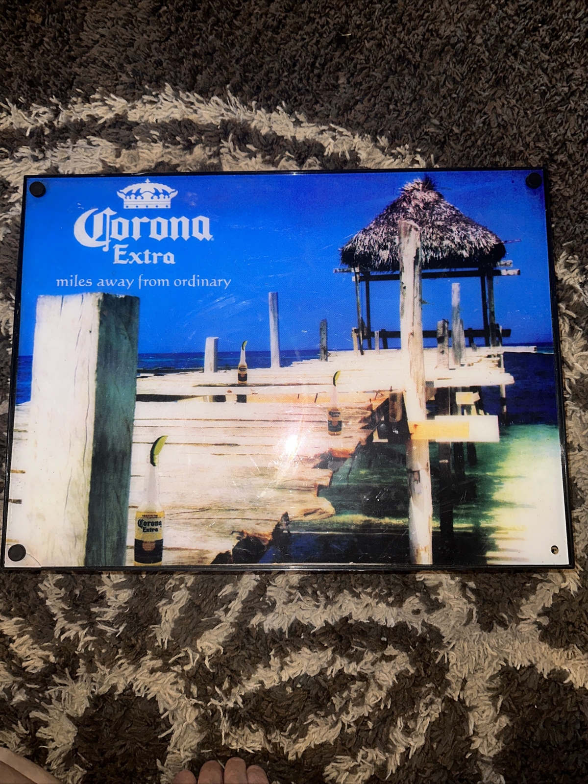 Plastic Corona Extra Beer Sign | eBay