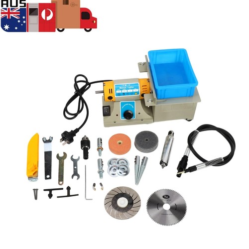 Multifunction Jewelry Rock Polishing Buffer Machine Bench Lathe ...