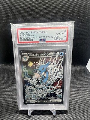 2024 Pokemon Kingdra EX Promo 131 PSA 10 MINT Condition | eBay