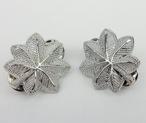 PAIR US ARMY LIEUTENANT COLONEL RANK INSIGNIA USAF LTC BADGE PIN | eBay