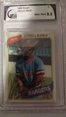 1980 Kmart Topps Baseball Unopened Cello Pack GAI 9.5 nm | eBay