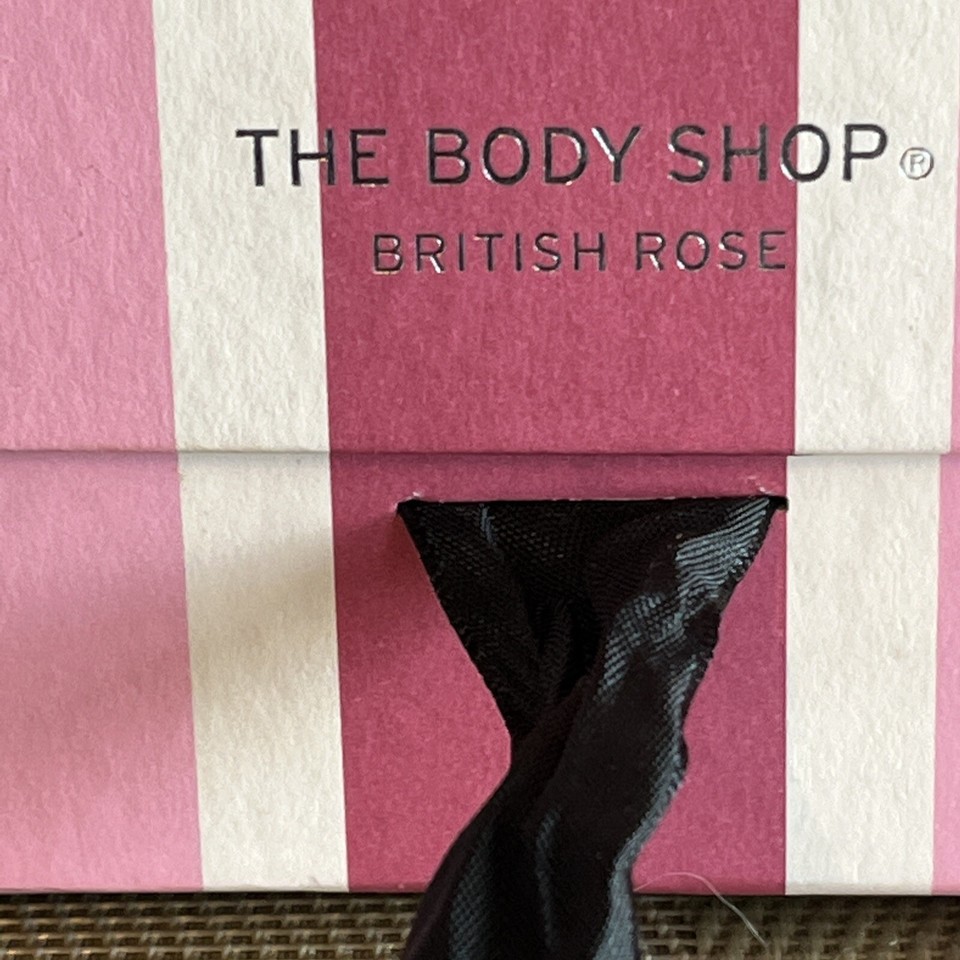 THE BODY SHOP"British Rose"Gift Set w/ 4 Shower Gel/Hand Cream/Face ...